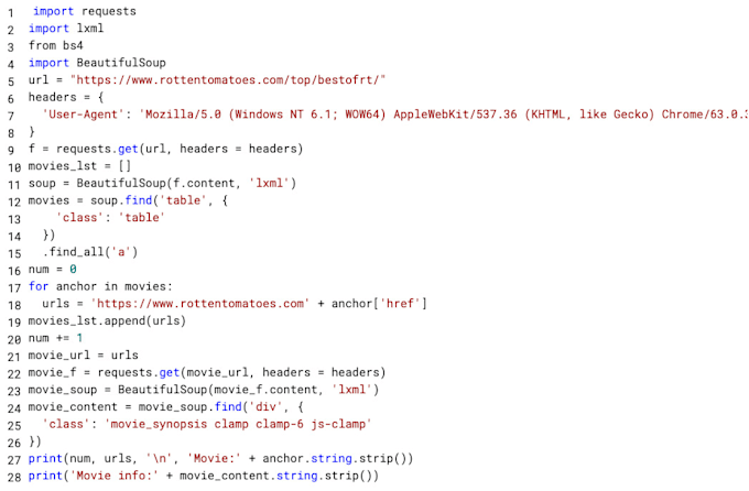 Create a website crawler in python by Marcomarkez2020 | Fiverr