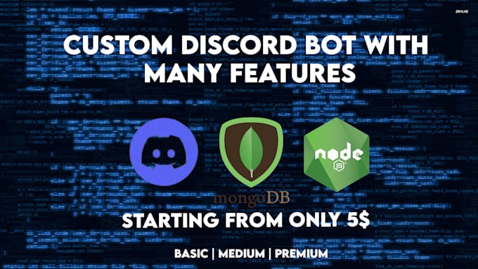 Make discord bots with many features by Gamerx403 | Fiverr
