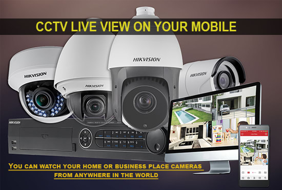 Configure cctv live view on your mobile