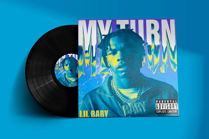 Design a rap album cover or single cover by Strangerkeegan | Fiverr