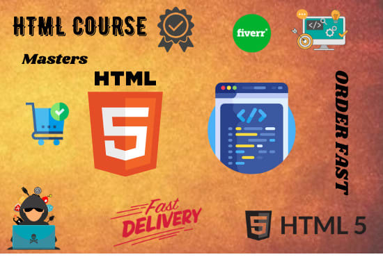 Teach you html beginner to advance by Sujitbulbake | Fiverr