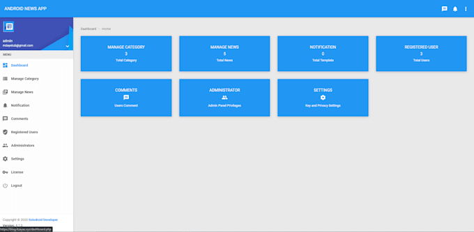 Make you a android blog app with php admin panel by Ayaz1999 | Fiverr