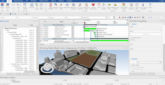 Prepare bentley synchro pro 4d schedule by Engr_ahsankhan | Fiverr