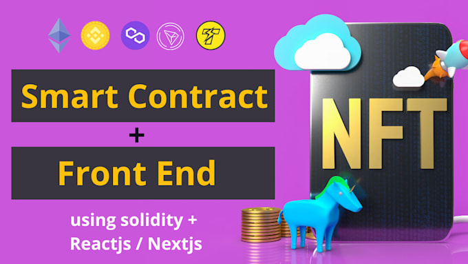 Develop Nft Solidity Smart Contract Erc721 Erc115 Staking Minting Dapp By Abhishekthory