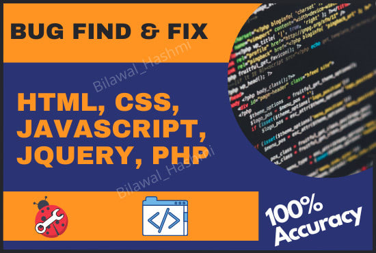 Write javascript, html, css, php, jquery code for you by Bilawal_hashmi ...