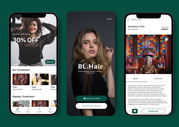 Design clean and modern ui ux for your business app by Clovdesign | Fiverr