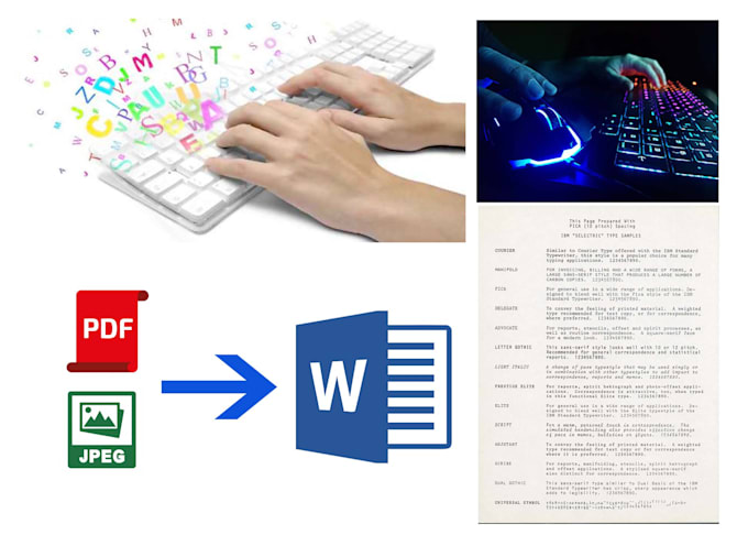 Assist you in ms office work, typing, ms word, excel, by Edrisatayi ...