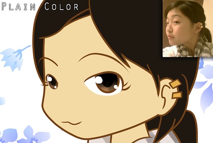 Draw a facebook profile picture in anime style by Kirbyiwaki | Fiverr