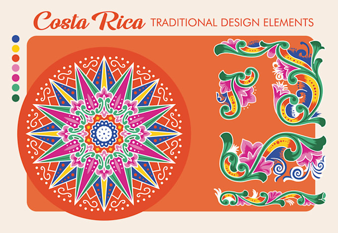Send you these costa rica traditional designs as vectors by Danielajimz ...