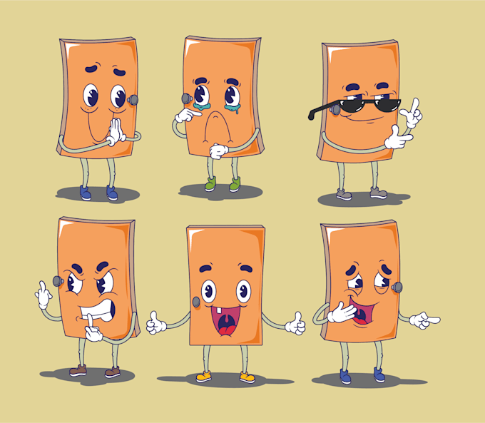 Draw custom telegram stickers by Cheeky_picanto | Fiverr