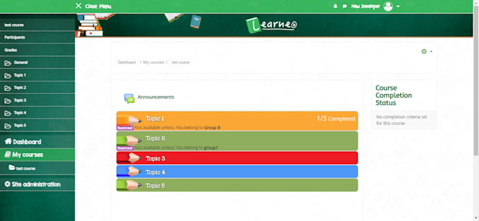 Manage your moodle elearning platform by Kavipriyan | Fiverr