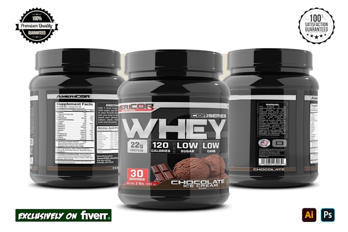 Create unique label design for your product by Pixel__media | Fiverr