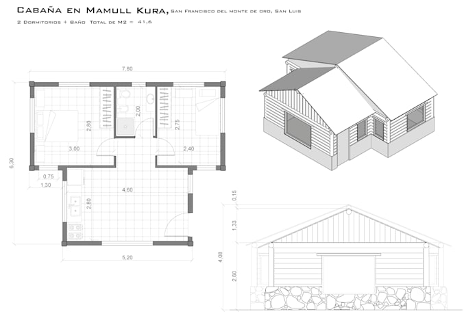 Draw your floorplan into a professional plan by Arqgastontubio | Fiverr