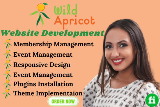 Design wild apricot website, membership and event management by Joel_concept | Fiverr