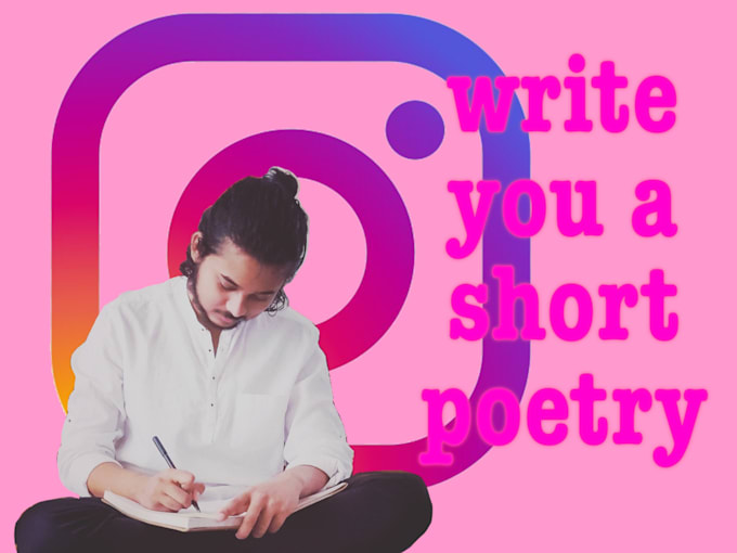 Write original short poems for your instagram post by Biswapreneur | Fiverr