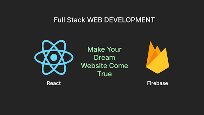 Create you a website using react and firebase by Anaskhan901 | Fiverr