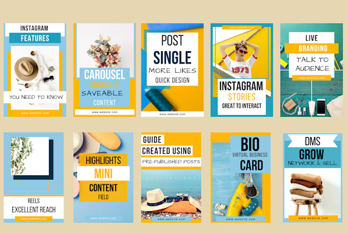 Design a canva templates for your social media posts by Hang86 | Fiverr