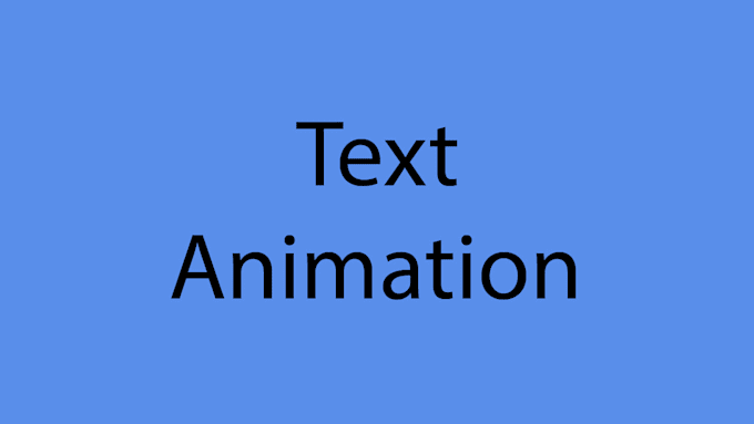 Create kinetic typography with motion graphics and text animation by ...