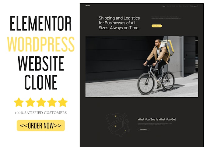 Clone any website with elementor wordpress by Artistic_hq | Fiverr