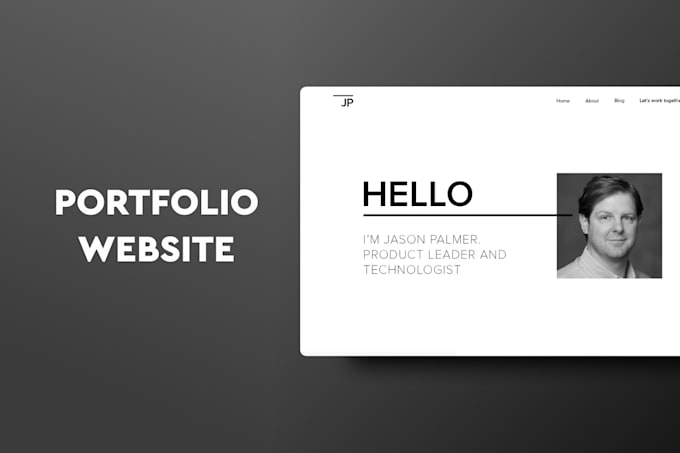 Create personal portfolio resume website design by Hipinspire | Fiverr