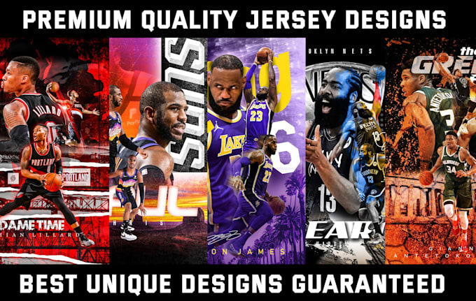 Design cool nba design for jersey, hoodie, shirt or poster by ...