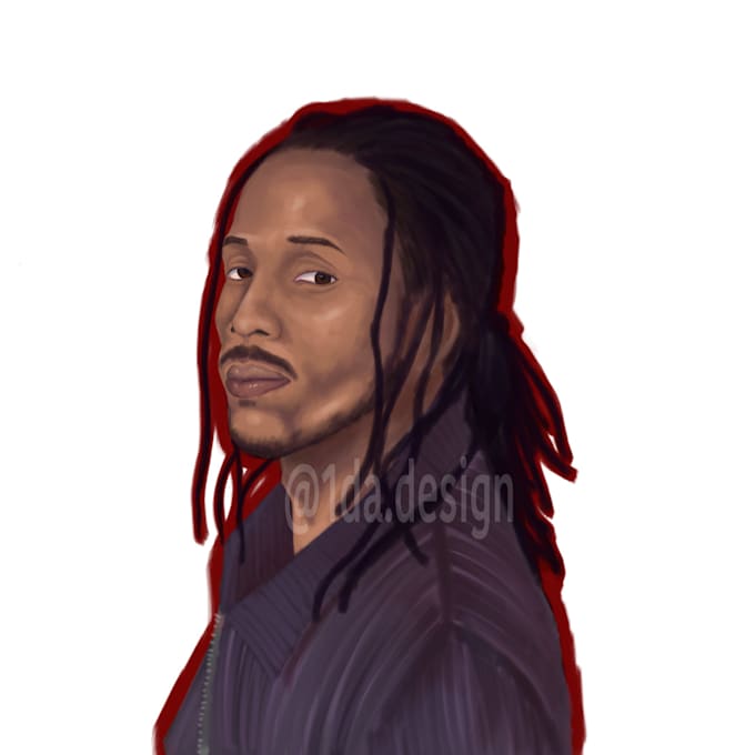 Draw illustration portrait ,album cover from your photo by Maorawa | Fiverr