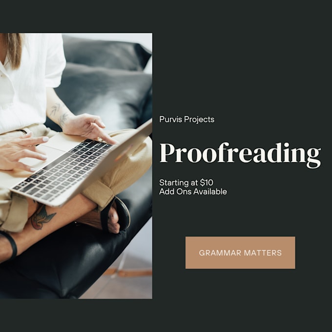 Proofread and edit your writing by Feliciapurvis | Fiverr
