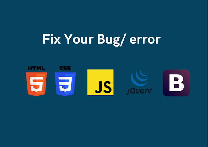 Fix your html css javascript code by Dennisferdian | Fiverr