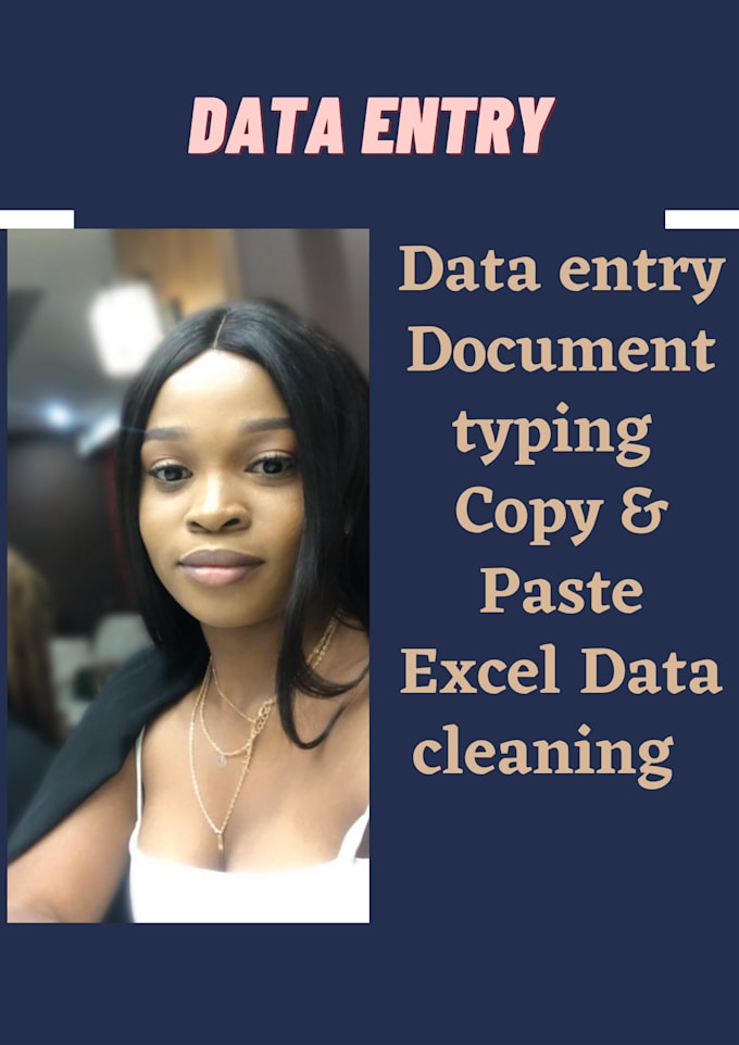 Do data entry on microsoft, copy and paste, data conversion by Busayoakinyemi | Fiverr