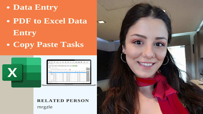 Do perfect data entry, excel data entry and copy paste by Mrgzle | Fiverr