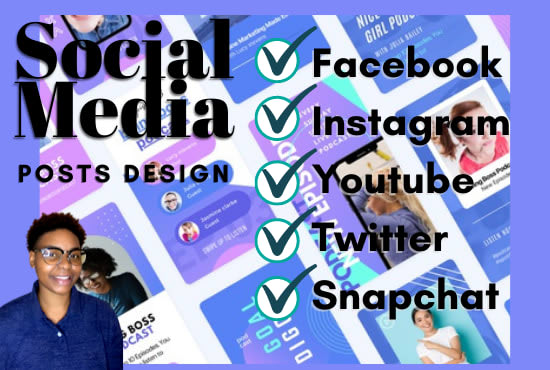 Design professional social media posts for your brand by Design ...