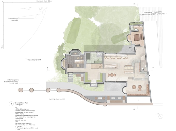 Create orthographic drawings for your interior space by Theosart_ | Fiverr