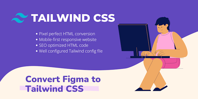 Convert figma, xd, psd design into responsive tailwind css webpage by ... Convert figma, xd, psd design into responsive tailwind css webpage by ...