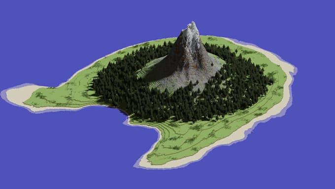 Create a custom minecraft map using worldpainter by Bob_deblonde | Fiverr