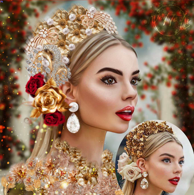 Make detailed dream art portrait for you by Nettitalli | Fiverr