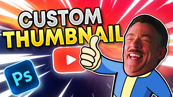 Make you a custom youtube thumbnail by Jacedits | Fiverr