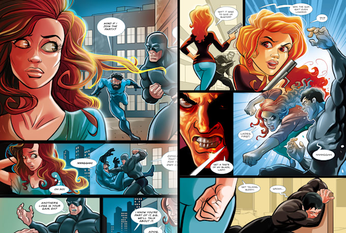 Create ultra dynamic comic pages, books and graphic novels by ...