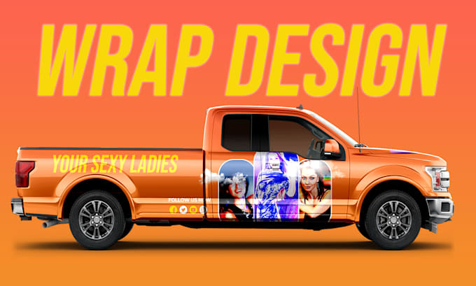 Truck Wrap Design Your Own Create Classic Looking Vehicle Wrap For