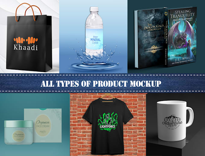 Make professional 3d mockup for your product by Ibtesamasghar | Fiverr