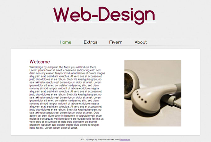 Create your website by Jumpwar | Fiverr