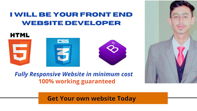 Your front end website developer with html css bootstrap by Htmlcss ... Your front end website developer with html css bootstrap by Htmlcss ...