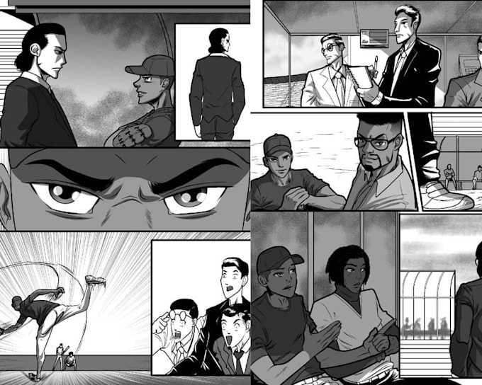 Draw manga or comic based on your style and script by Highzeek_art | Fiverr