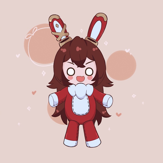 Make illustrations of your characters in chibi form by Fylctr | Fiverr