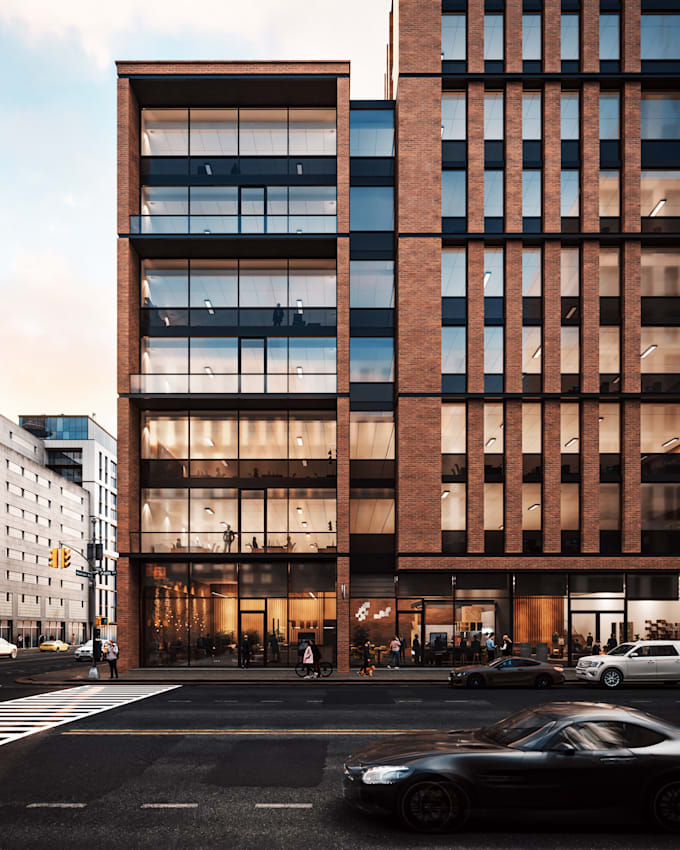 Render high quality 3d exterior architectural visualization by Arudate ...