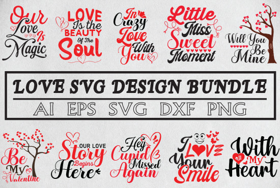 Create unique quality svg cutting design bundles by Shuptom09 | Fiverr