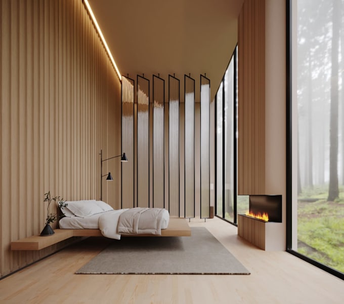 Create a photorealistic interior renderings by Alaayasser610 | Fiverr