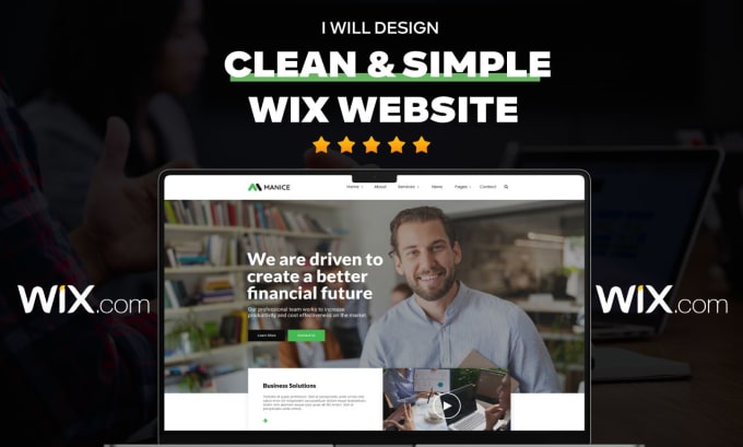 Create a responsive wix website design and redesign by Beamdigital | Fiverr