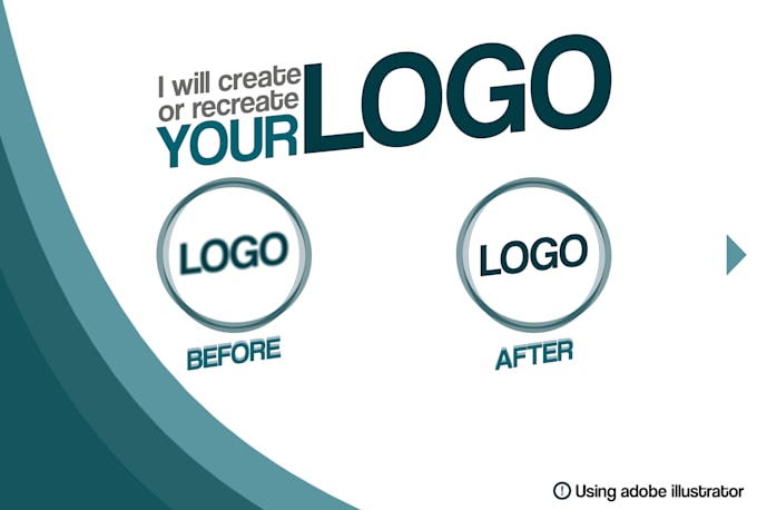 Create or recreate your logo by Abdelilahrifi | Fiverr