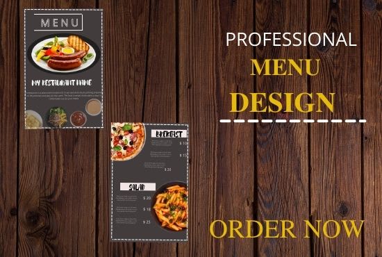 Design professional restaurant menu by Mansoor_aahmed | Fiverr