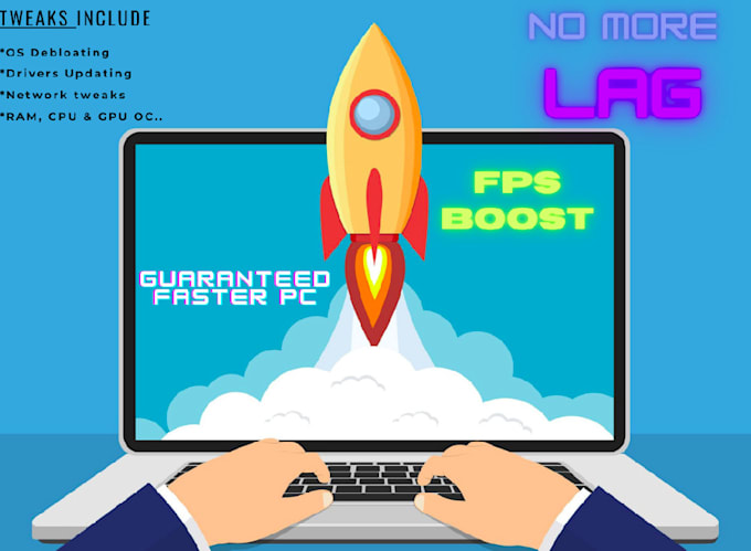 Fix, repair, optimize your pc for gaming or work by Joey_jad | Fiverr